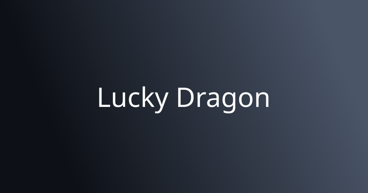 Order Authentic Asian Online | Lucky Dragon - Pickup or Delivery Available